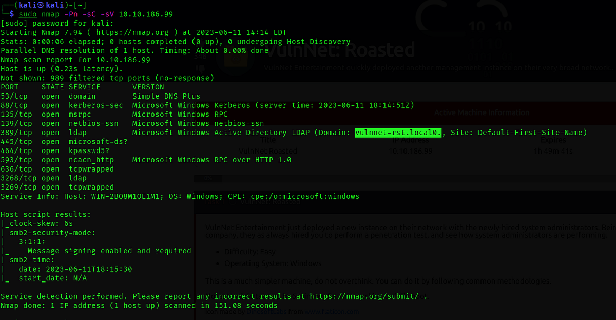VulnNet: Roasted-THM. Welcome to VulnNet Box! In their quest… | by L1lith | Jun, 2023 | Medium