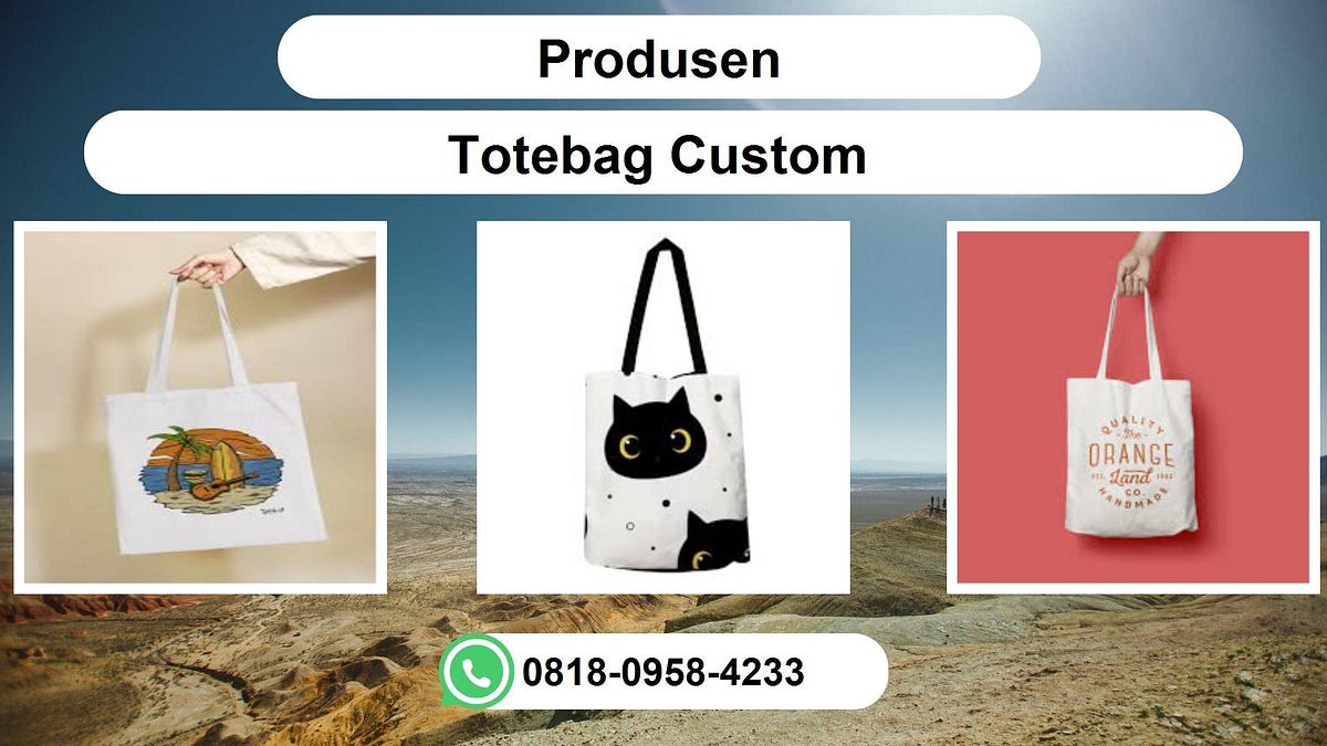 Produsen, 0818–0958–4233 Totebag Custom Price - Juhanomarsidan - Medium
