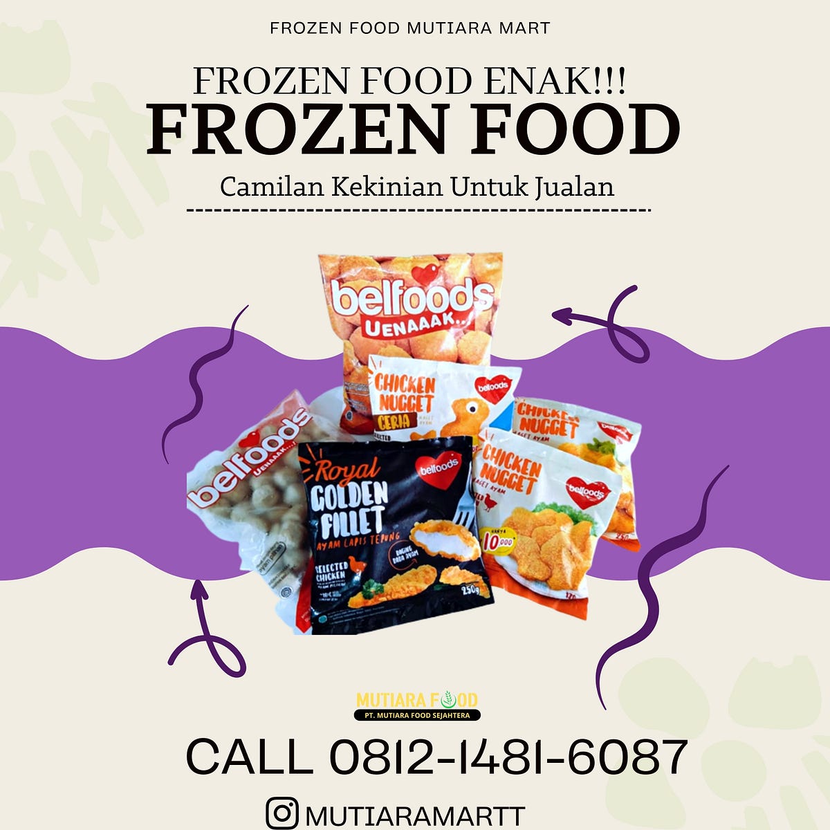 FROZEN FOOD ENAK!!!, Call 0812–1481–6087, Camilan Kekinian Untuk Jualan ...