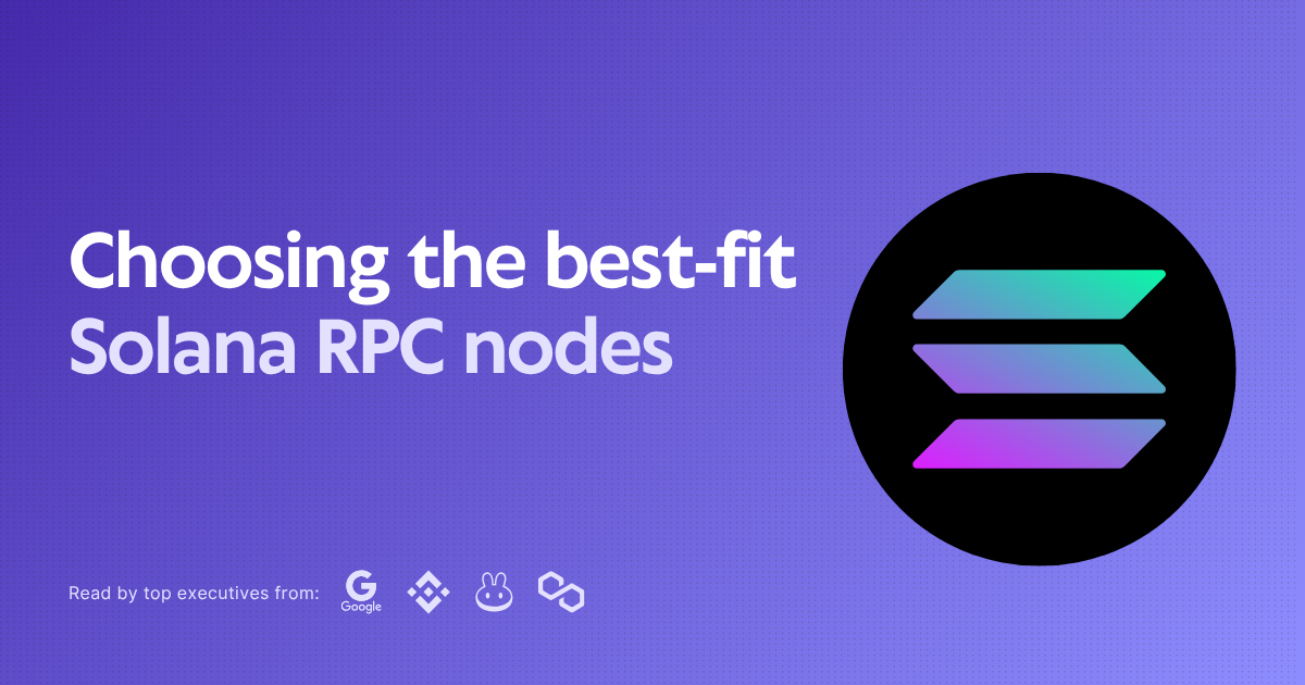 The Solana RPC dilemma: SaaS vs. dedicated vs. self-hosted | Guide | by ...