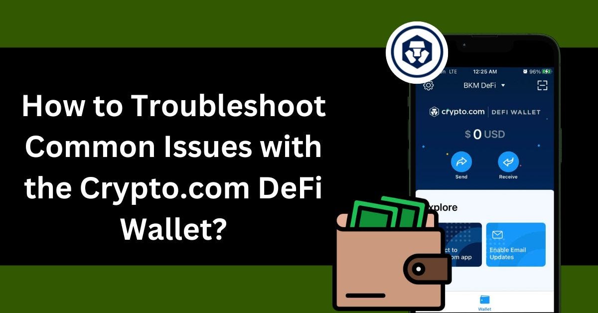 𝟣 (855) 490–3524♔☎How to Troubleshoot Common Issues with the Crypto.com ...
