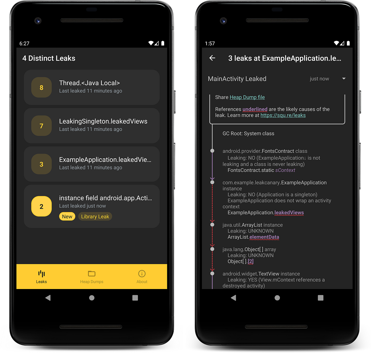 Do You Really Know What LeakCanary Is? Detecting & Fixing Memory Leaks in Android! 💦👀💧💥 | by ...