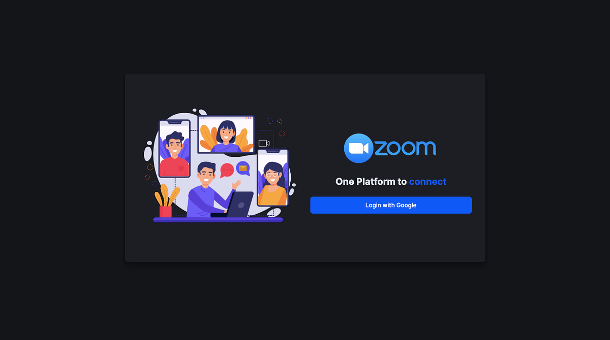 Bridging Connections Virtually: Unveiling the Zoom Clone Project | by MAYANK SINGH | Medium