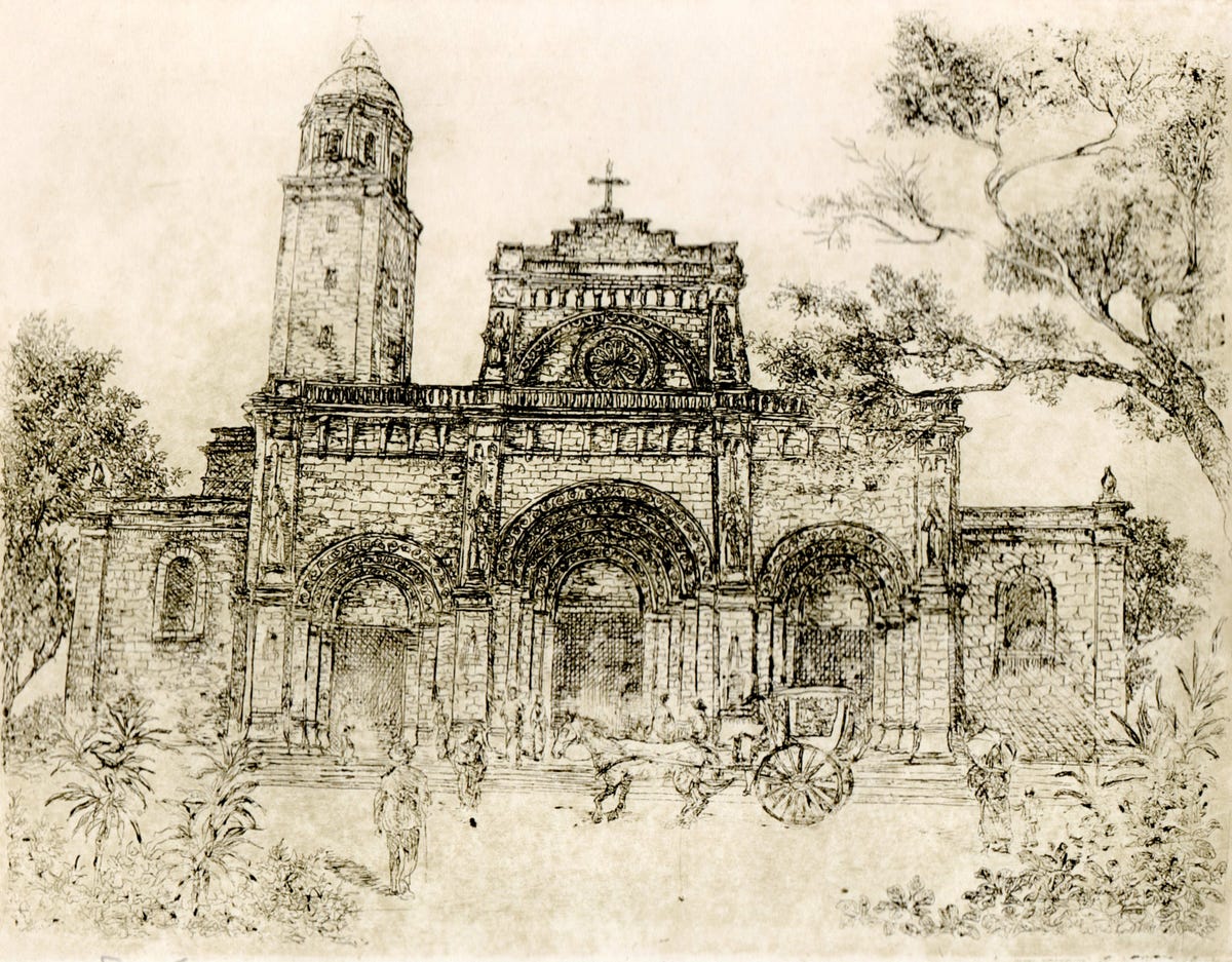 Intramuros Illustration