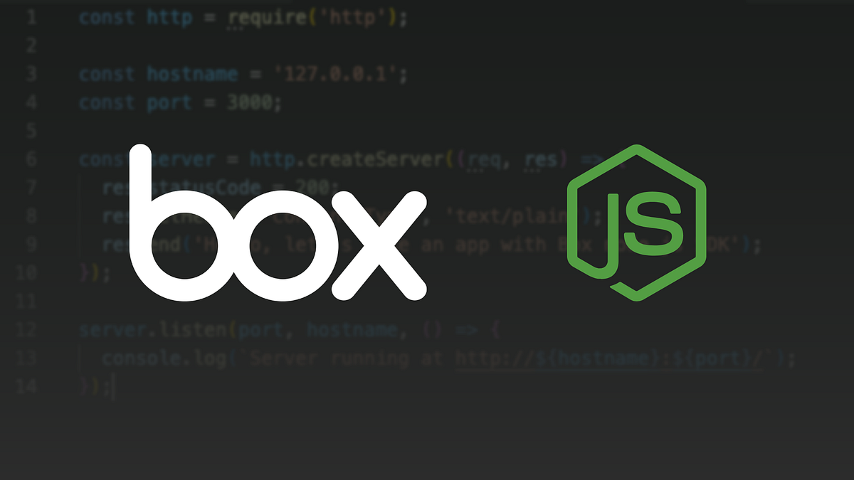 Getting started with Box Node.js SDK with OAuth 2.0 | by Olga Stefaniuk | Box Developer Blog ...