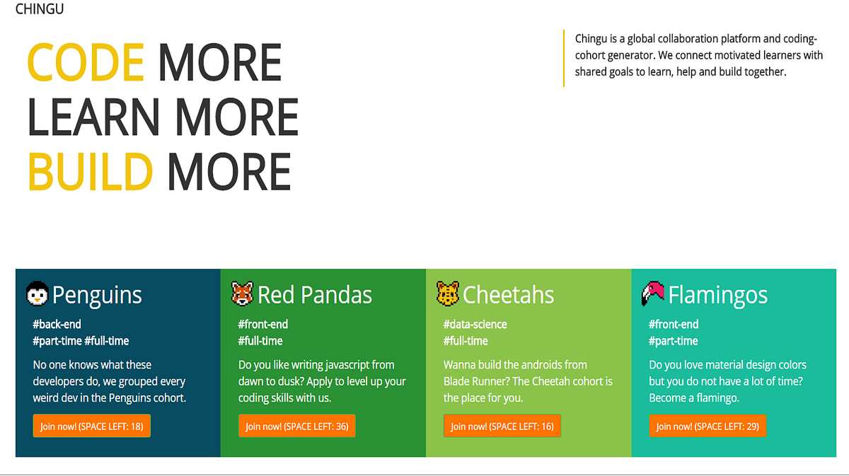 Chingu Speedrun Challenge: Project Started and Tribute Page Built | by ...