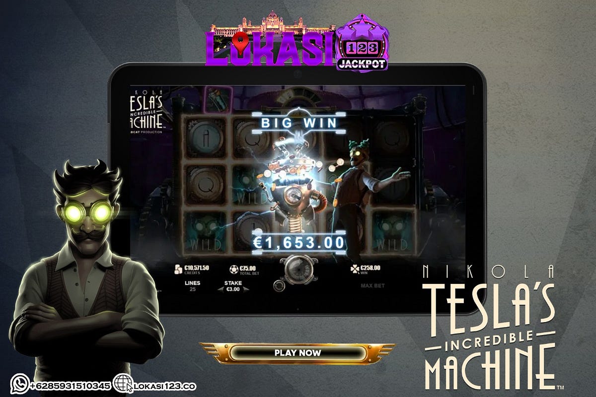Ulasan Slot Slot Terbaru Yggdrasil Nikola Tesla’s Incredible Machine ...