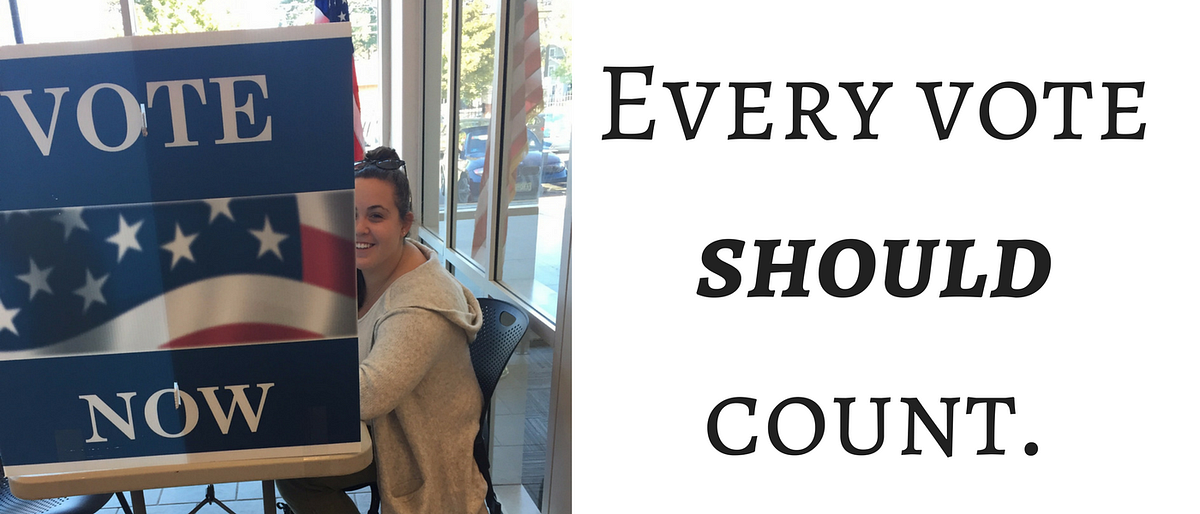 Every Vote Should Be Allowed to Count | by Lisa Mandelblatt | Medium