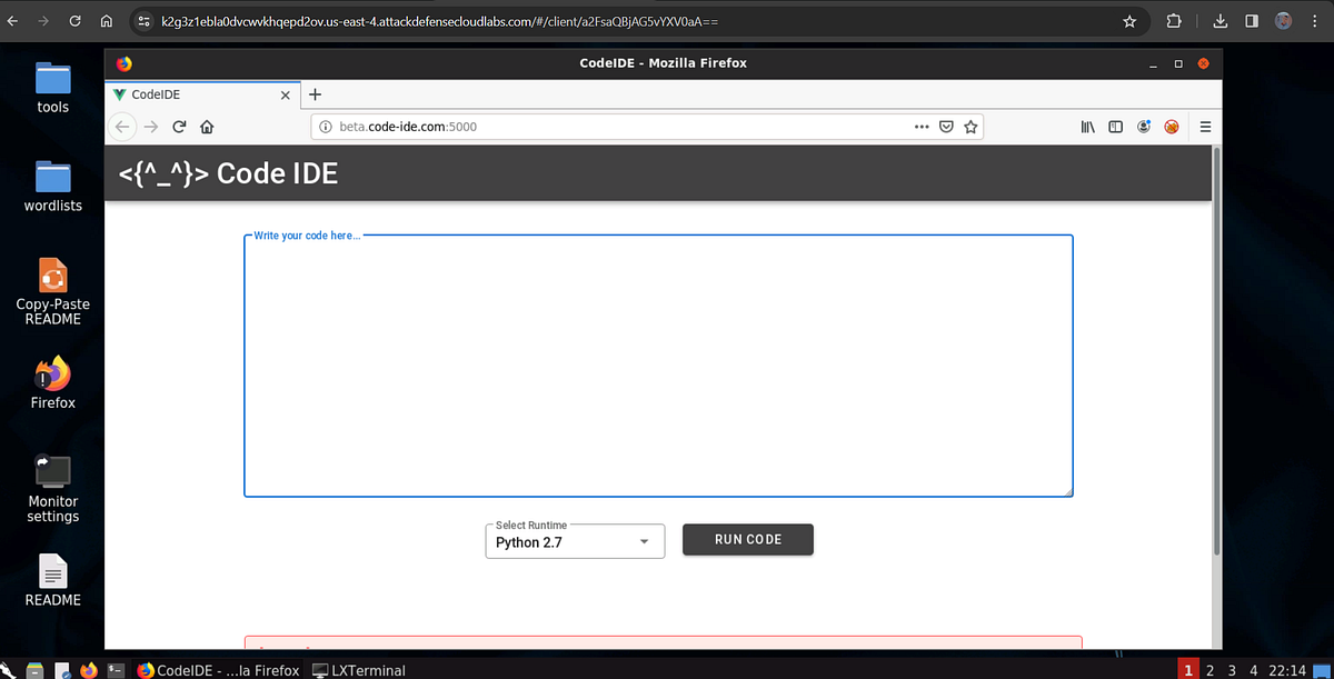 Vulnerable Code IDE — Command Injection | by Mohamed Mosad | Medium