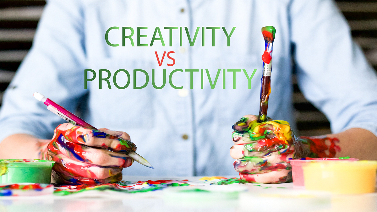 Creativity vs Productivity: A Deep-dive into the enigma. | by SadhiN ...