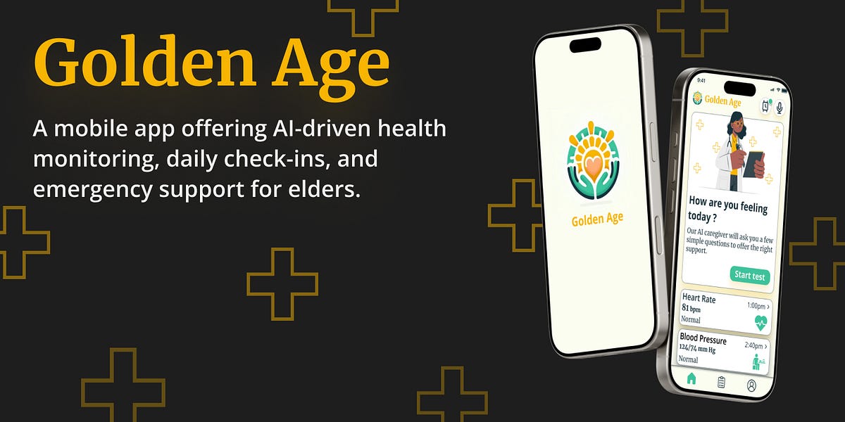Golden Age: Designing an AI-Powered Elderly Care App for Seamless ...