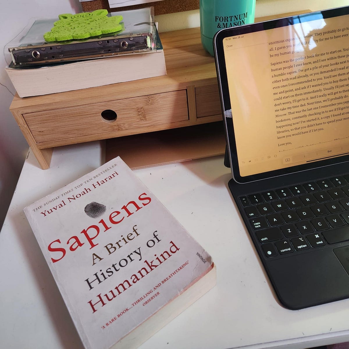 Dead Dads Book Club – Sapiens. Hi dad, | by F. cottontail | Medium