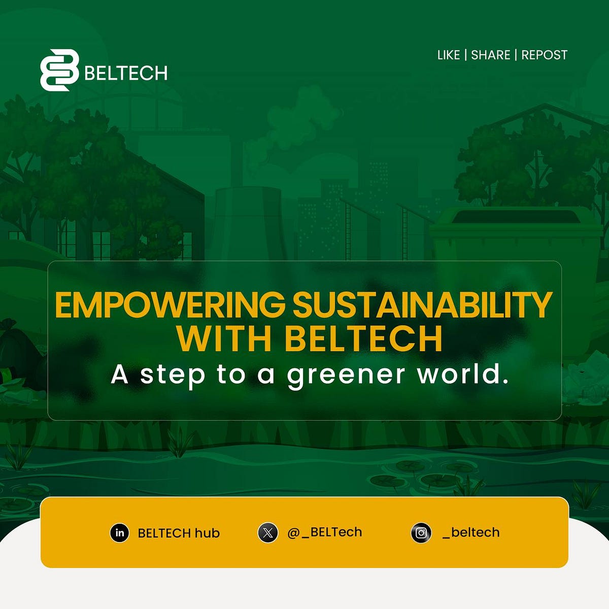 How BEL Tech is Empowering Sustainability | by Bel Technology | Sep ...