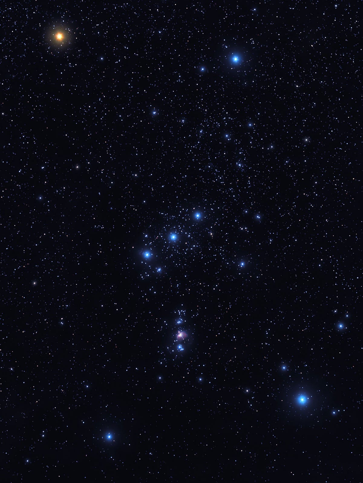 Orion Belt Star System