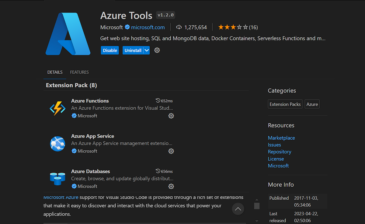 Creating & Deploying Function App from VS Code to Azure Portal | by ... Creating & Deploying Function App from VS Code to Azure Portal | by ...