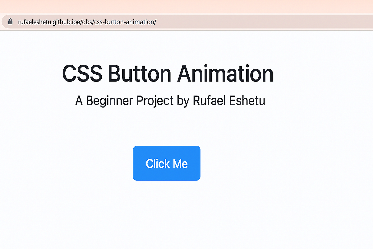 How I Built a Smooth Hover Button Using Just CSS | by Rufael Eshetu | May, 2025 | Medium