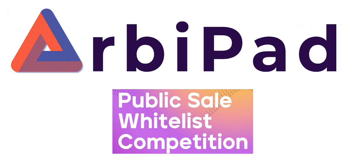 The whitelist competition for ArbiPad public sale is now LIVE on Gleam ...