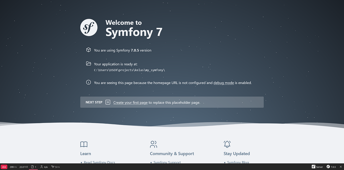 Symfony 7 | Instalasi dan konfigurasi | by Luthfy Eka Permana | Medium