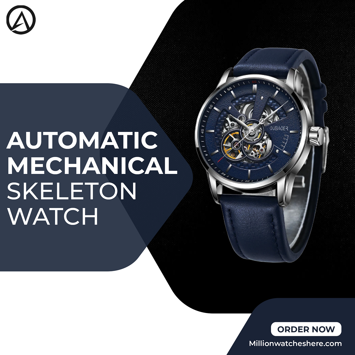 Mechanical Automatic Skeleton Watch | by Million Watches Here | Medium