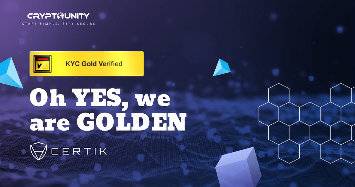 CertiK badges. Hey guys! | by CryptoUnity | Medium