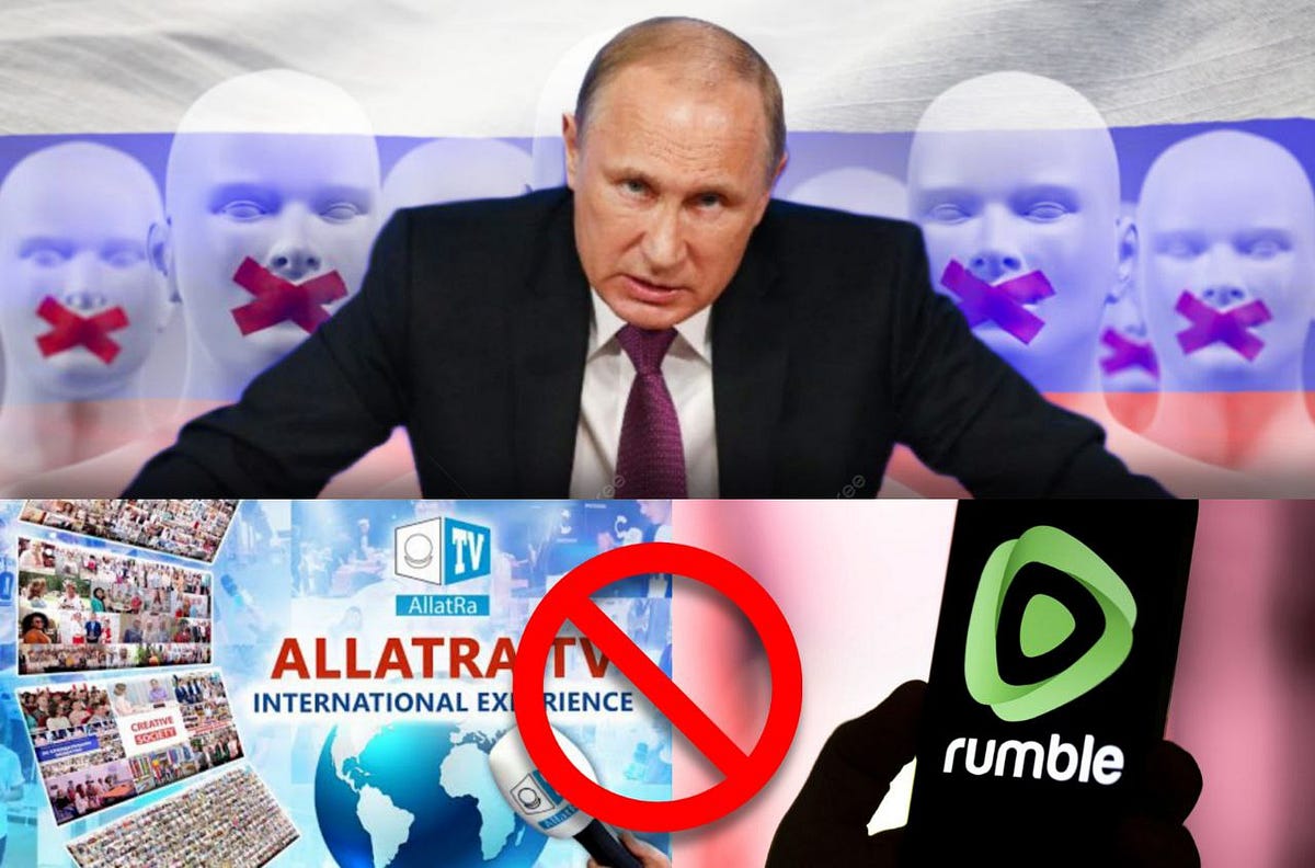 ALLATRA TV content prompted RUMBLE ban in Russia: What are they afraid of? | by Aleo Eiowr | Jun ...