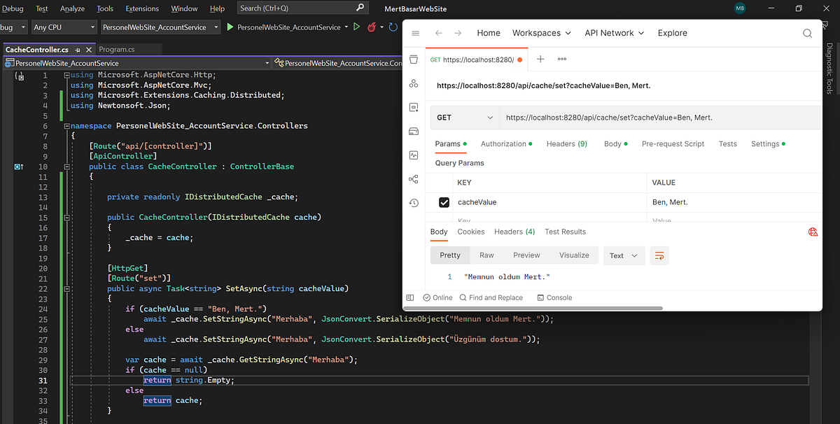 Redis — StackExchange — Distributed Cache — .Net6 | by Mertbasar | Medium