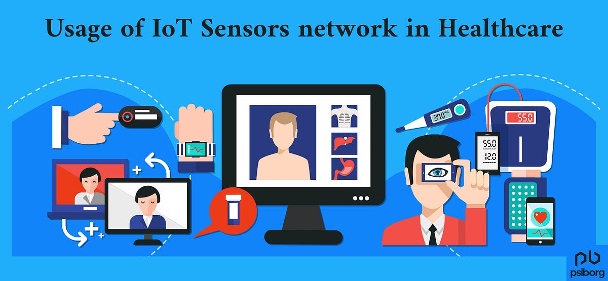 USAGE OF IOT SENSORS NETWORK IN HEALTHCARE | by PsiBorg | Medium