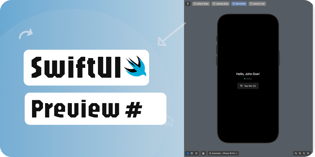 SwiftUI: Preview #. How to Use SwiftUI Previews to Speed Up… | by Jerry PM | Stackademic