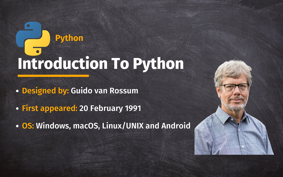 What is Python? Introduction To Python | Medium