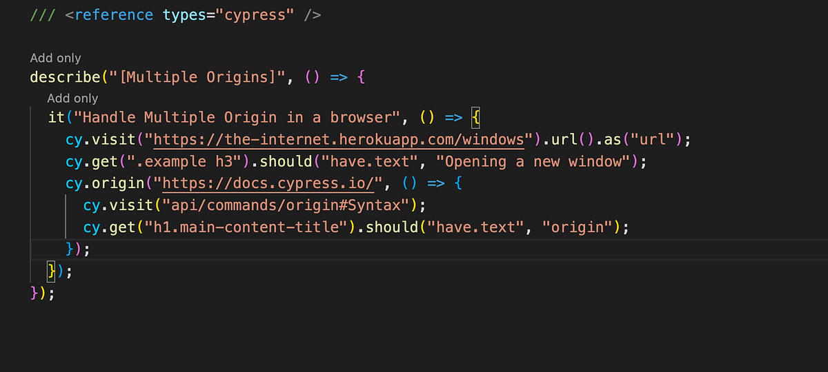 Running Cypress specs across multiple domains | by Mohd Jeeshan | Medium