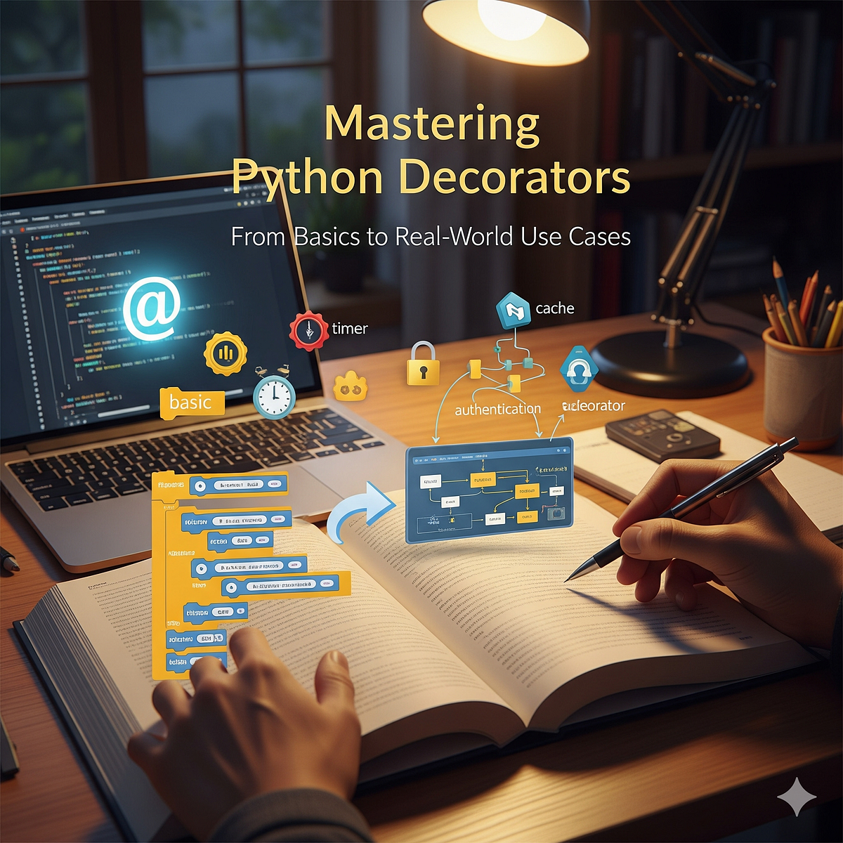 Mastering Python Decorators: From Basics to Real-World Use Cases | by Manalimran | Sep, 2025 ...