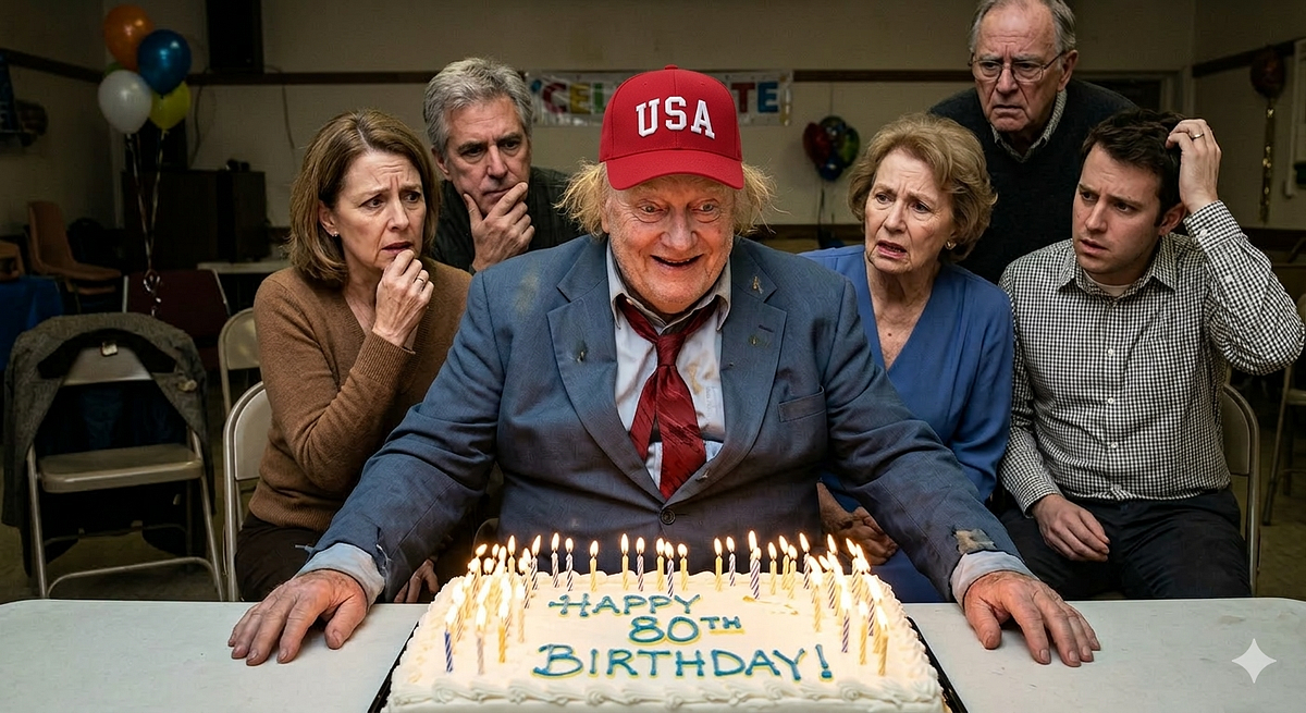 In 96 Days, Trump Will Be Eighty. And the President is showing his age ...