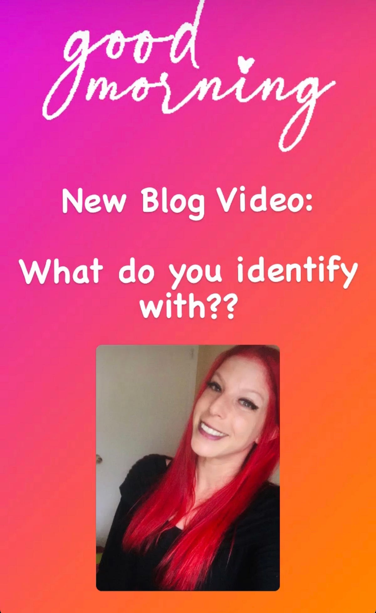 Video Blog: What do you identify with?? Tiktok: arielvibes1 IG: @_ariel ...