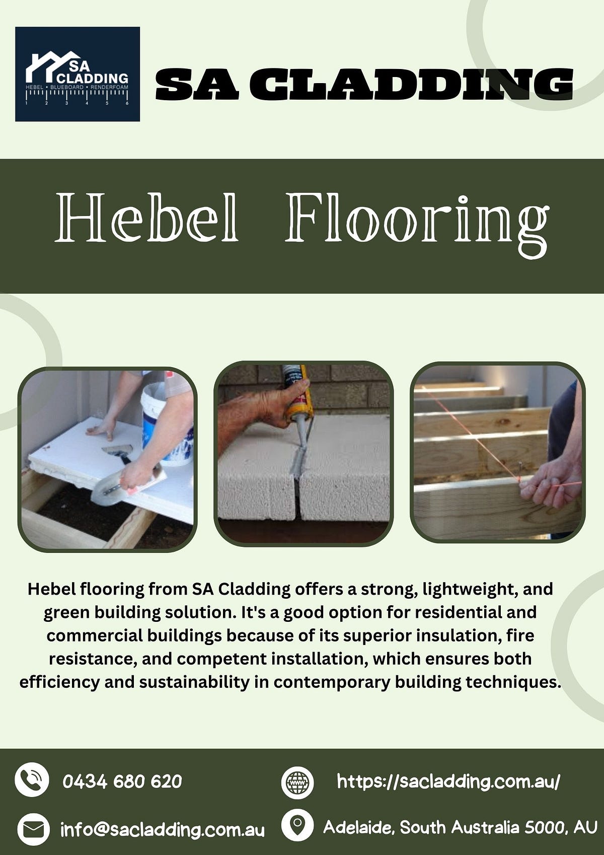 “Hebel Flooring by SA Cladding: Revolutionizing Modern Construction ...