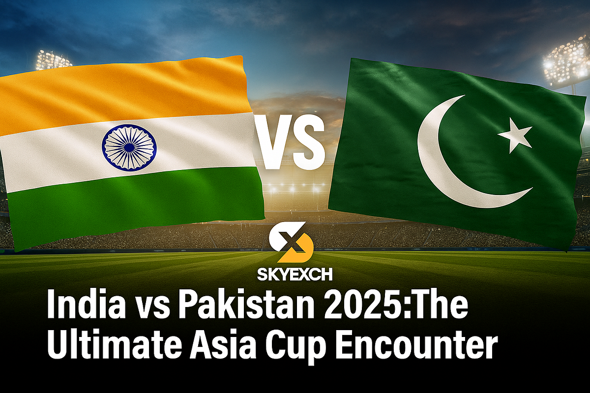 India vs Pakistan 2025: The Ultimate Asia Cup Encounter | by SkyExch ...
