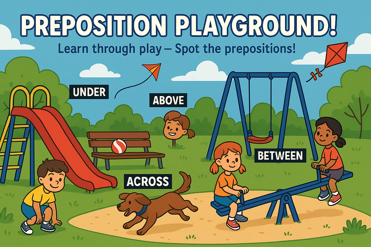 What Is a Preposition? Let’s Play at Preposition Playground! | by ...