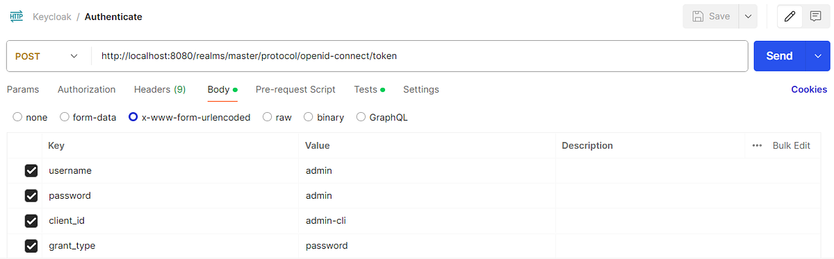 How to use REST API for Keycloak Admin Through Node JS App | by Jawad Rashid | Medium