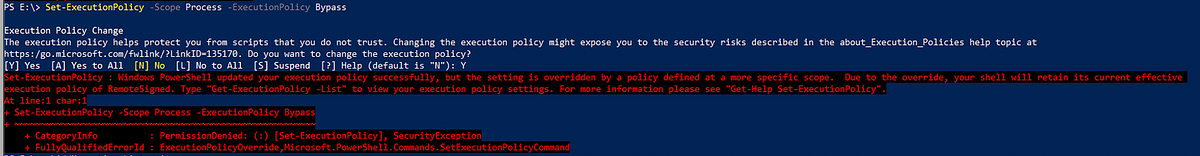 A Quick Guide To Resolve Powershell Execution Policy Issues By Savi Ranathunge Medium