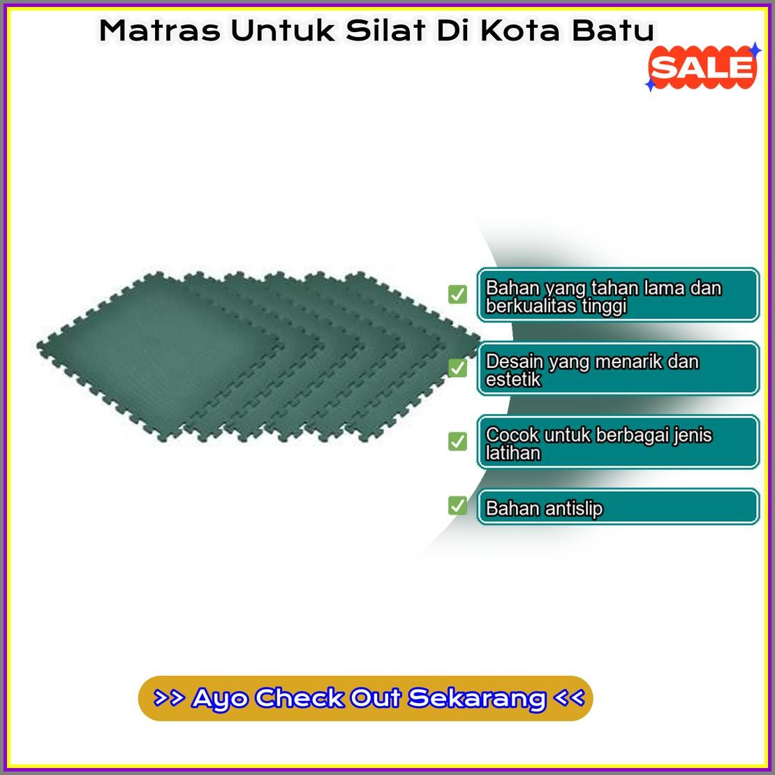 Matras Untuk Silat Di Kota Batu - Matras Pabrik - Medium