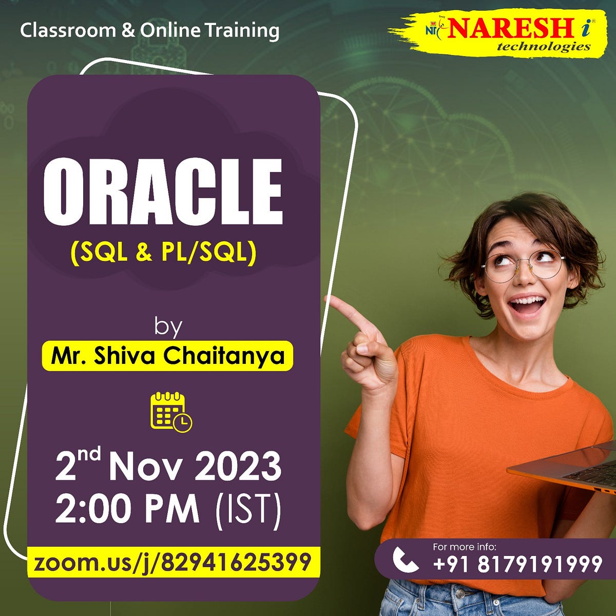 Oracle Online Training — Naresh IT - Avinash Nit - Medium