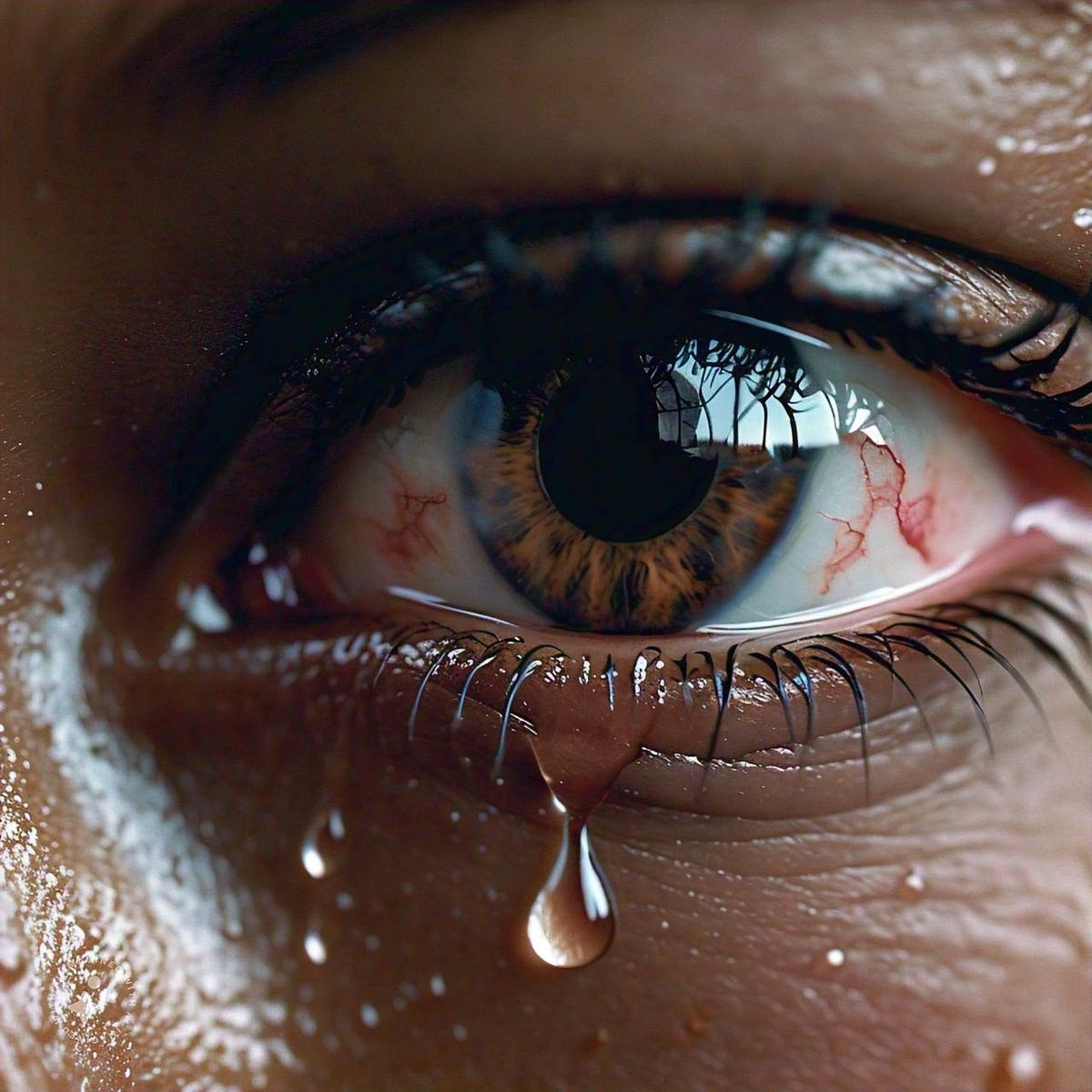 TEARS LIKE RAIN. Washing away the pain,the tears that… | by AJ Pearl ...