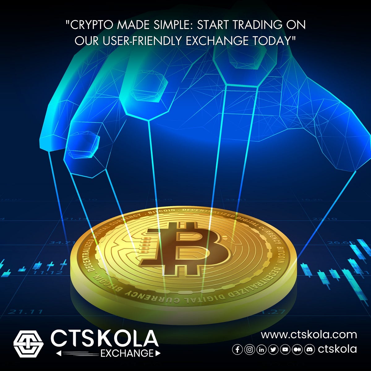 “Crypto made simple: start trading on our user-friendly exchange today.” . . For More Info ...