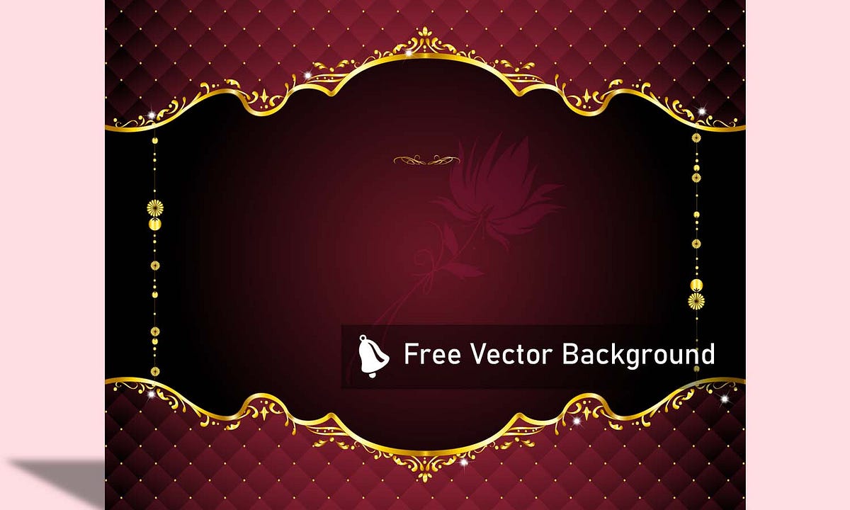 Background Design Image - Black Bell - Medium