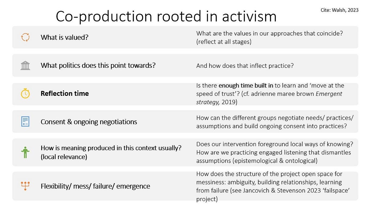 Learning from ‘failure’ in co-production: Mismatched expectations and ...
