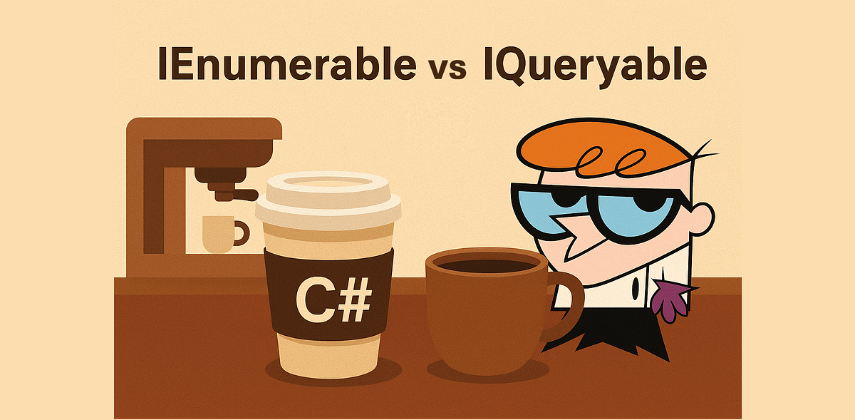 🚀 IEnumerable vs IQueryable in C# — The Coffee Shop Analogy You’ll ...