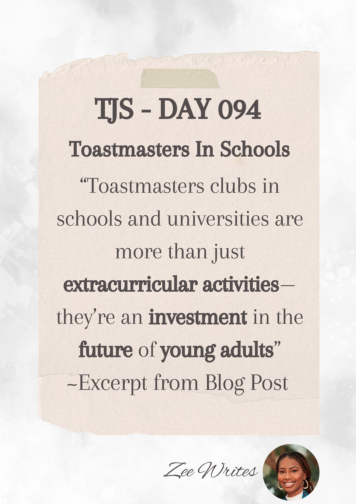 Toastmasters Journey Series (TJS) Day 94 | by Hephzibah U. Emereole | Nov, 2024 | Medium
