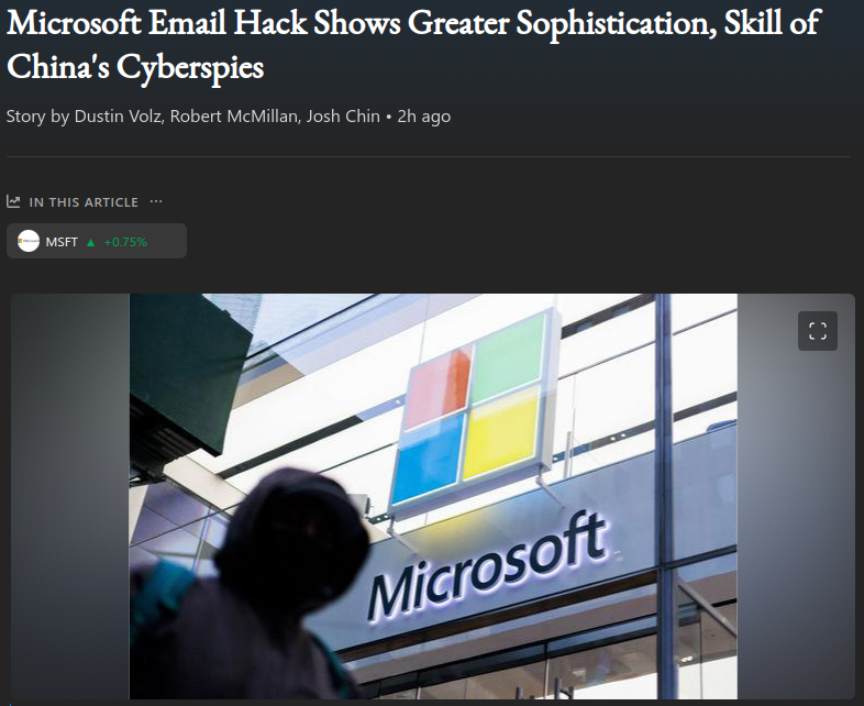 China hat US-Email-Systeme gehackt. | by Riise | Medium