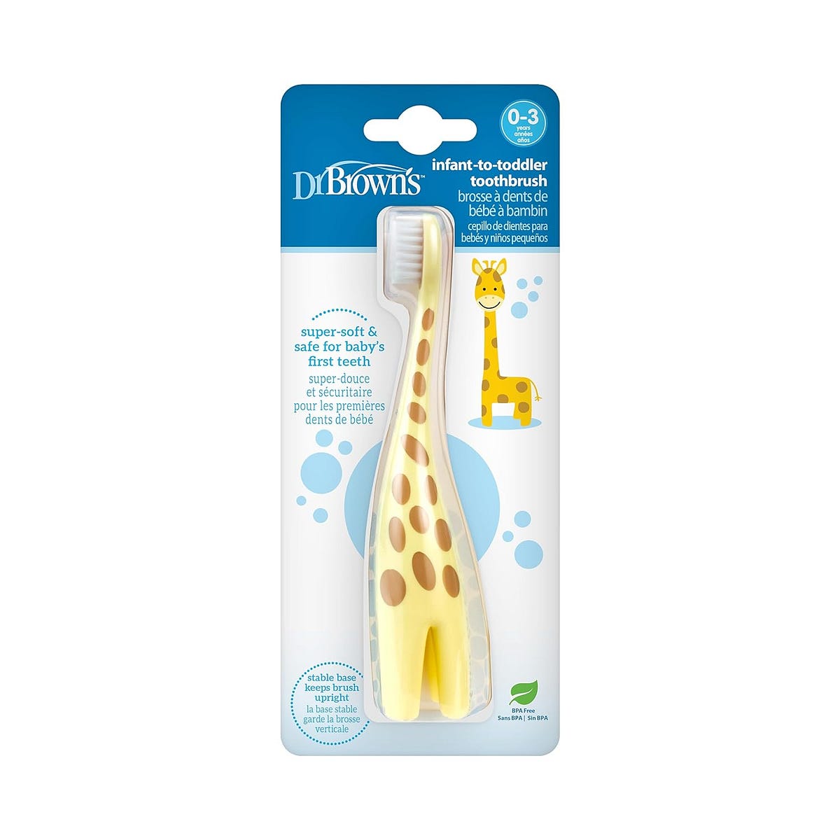 Dr. Brown’s Giraffe Toothbrush Tiny Teeth - Shahinur Rahman - Medium