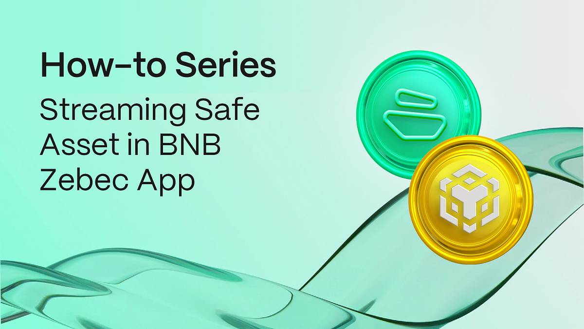 How-to Series: Streaming Safe Assets on BNB Zebec App | by The Z Man | Zebec Protocol | Aug ...