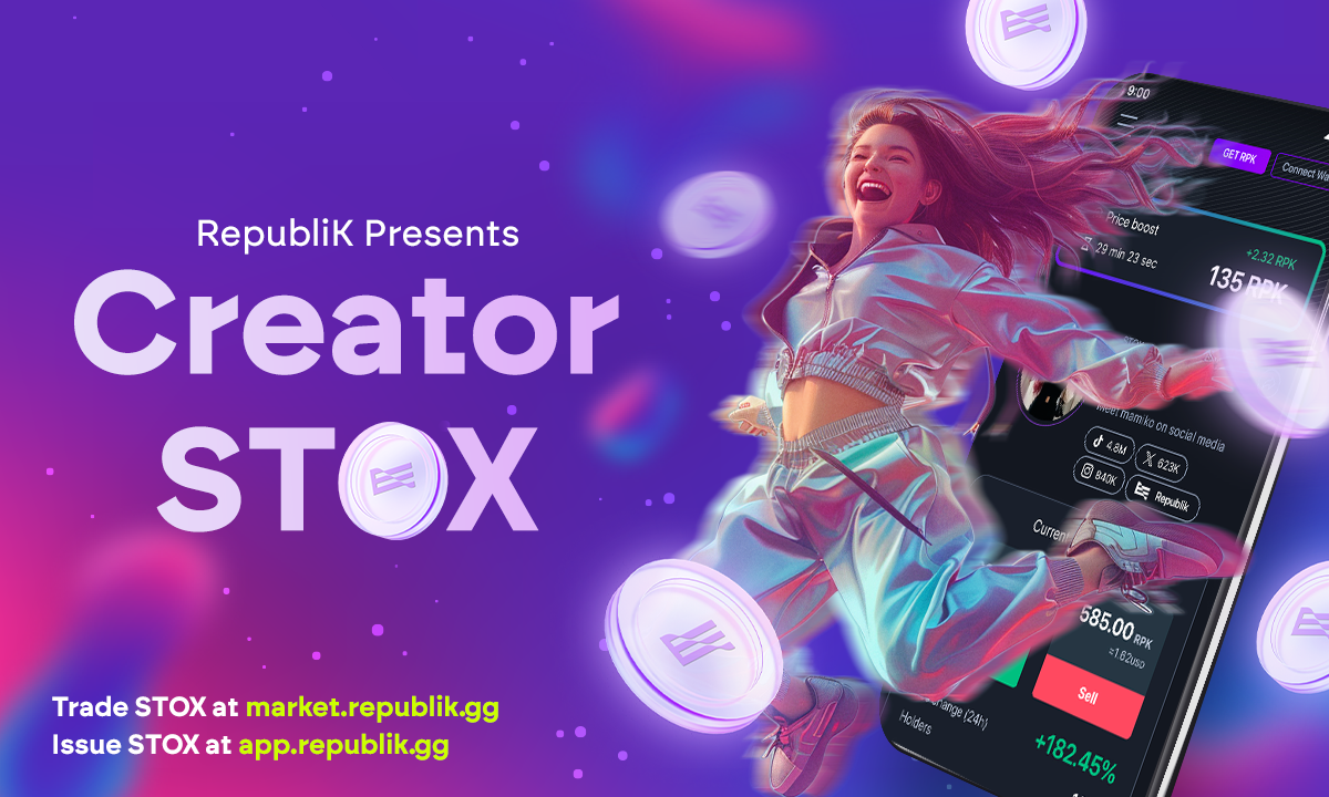 RepubliK Introduces STOX for Users to Trade Creator Value | by RepubliK ...